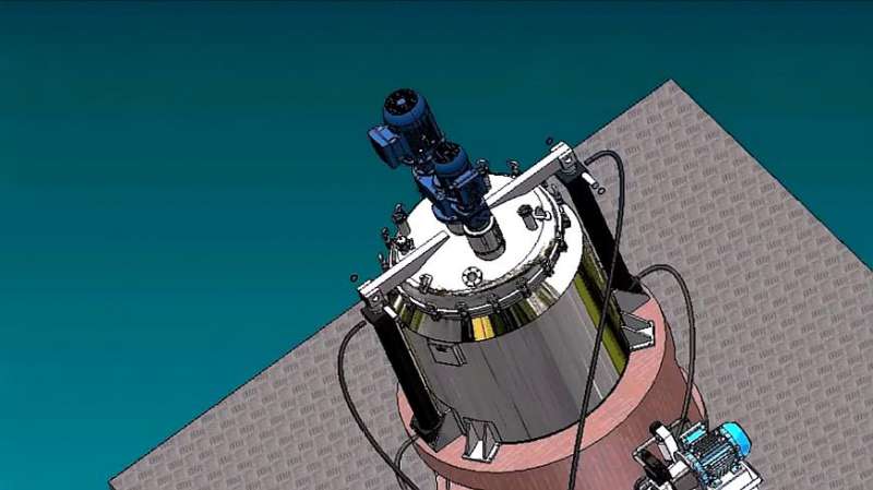 模拟压力容器,看看它的组成结构