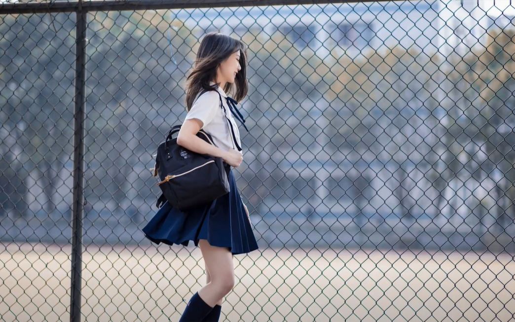 PS修图教程:3分钟修图非常好用又高效,调出美丽的jk小美眉