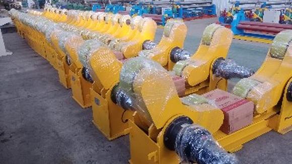 河南郑威滚轮架10-20吨现货实拍