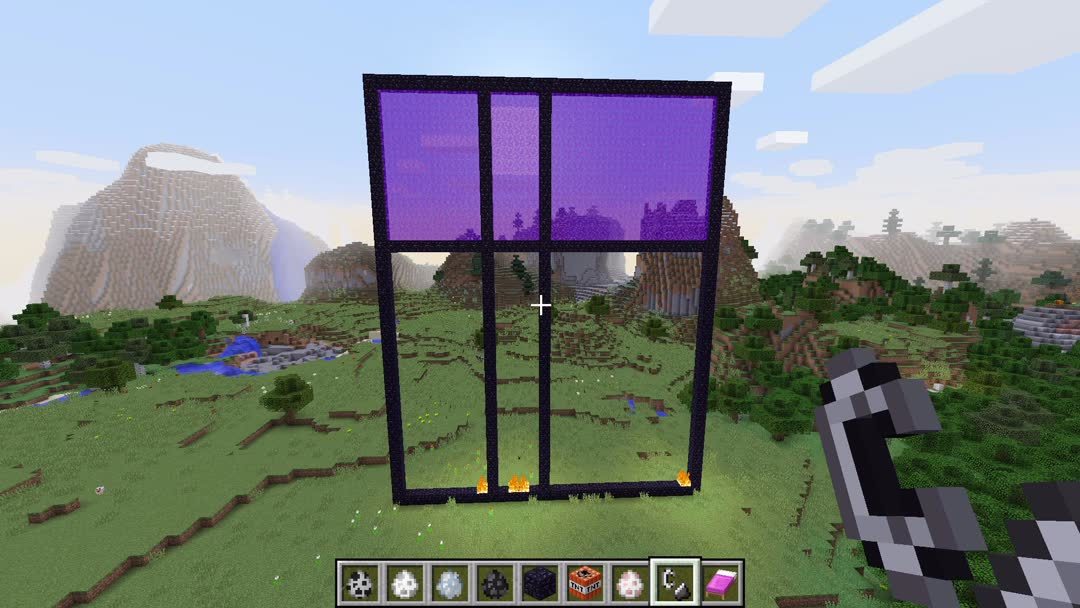 我的世界 最大的传送门能做多大