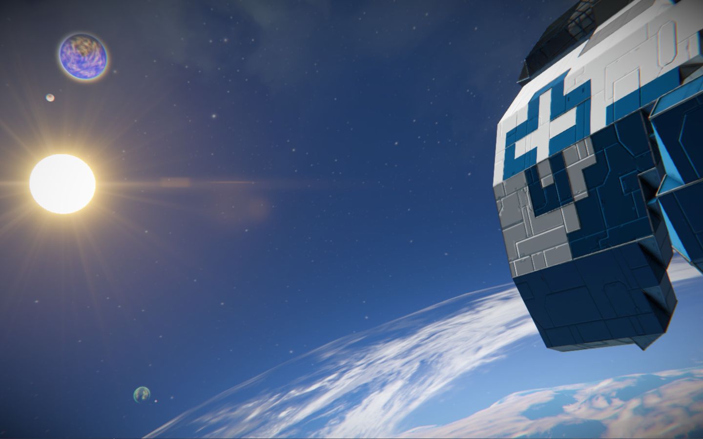 值得推荐的转子挖矿船【太空工程师】全真实生存05