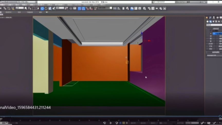 超简单的3d卧室建模