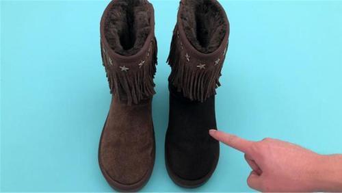 磨砂鞋脏了很难清洁,教你不用水洗不用晒,天天穿新鞋!