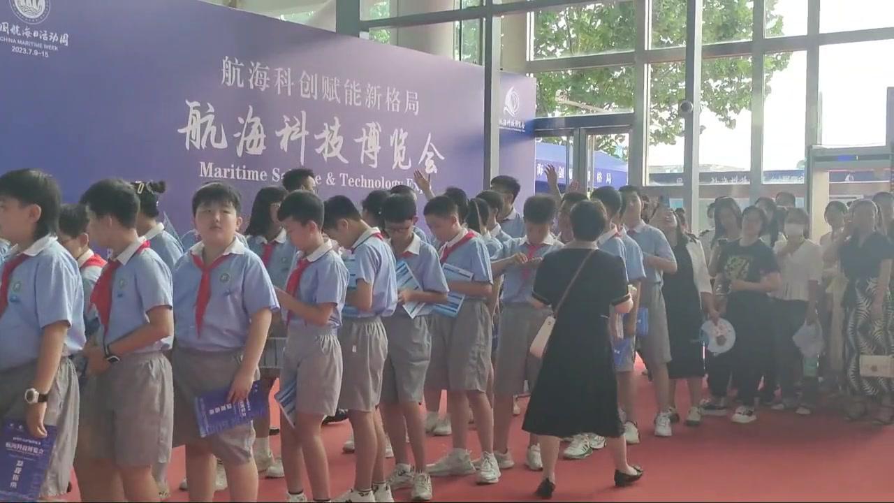 作为2023年中国航海日活动周主题活动之一,航海科技博览会于7月10日...