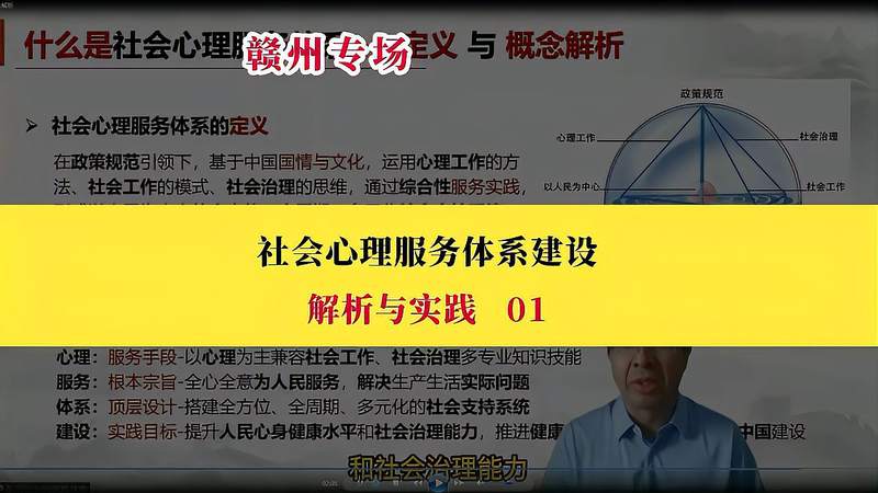 国家社会心理服务体系建设试点地区专家闫洪丰谈社会心理服务体系