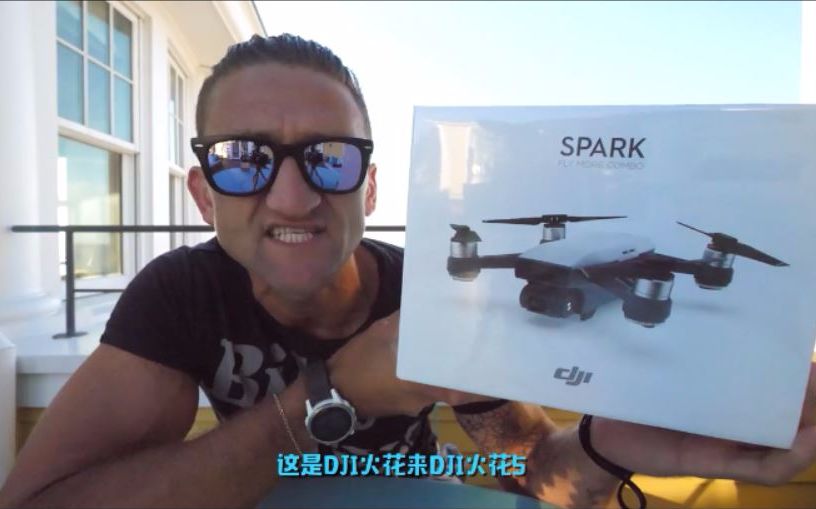 DJI spark 大疆 晓开箱测评 竟然可以做到!