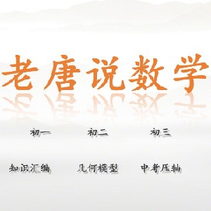 老唐说数学 