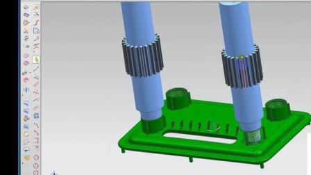 UG模具设计基础入门教程-UG-CAD中齿轮模具的讲解(1)11.8