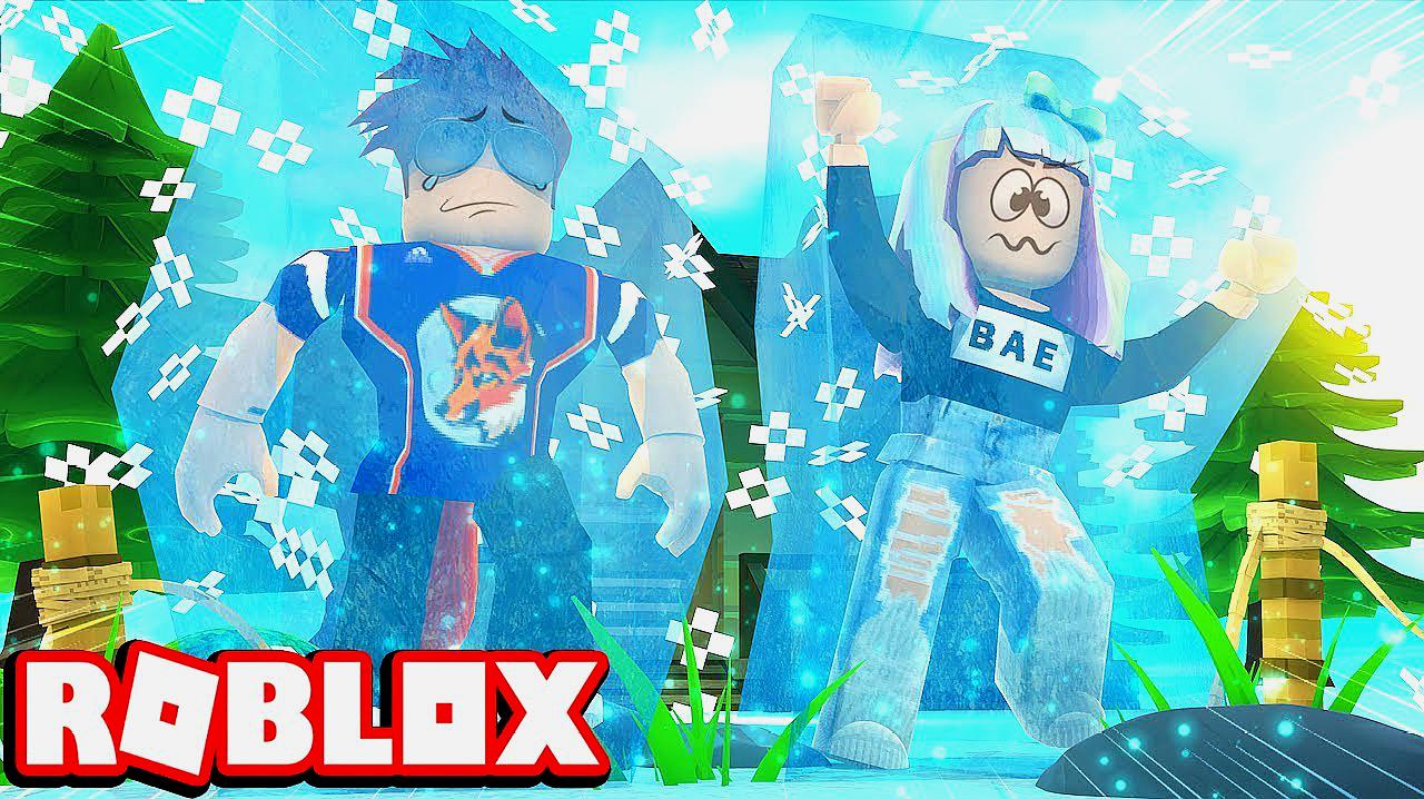 Roblox自然灾害模拟器!极度严寒!零下100度瞬间冰住?