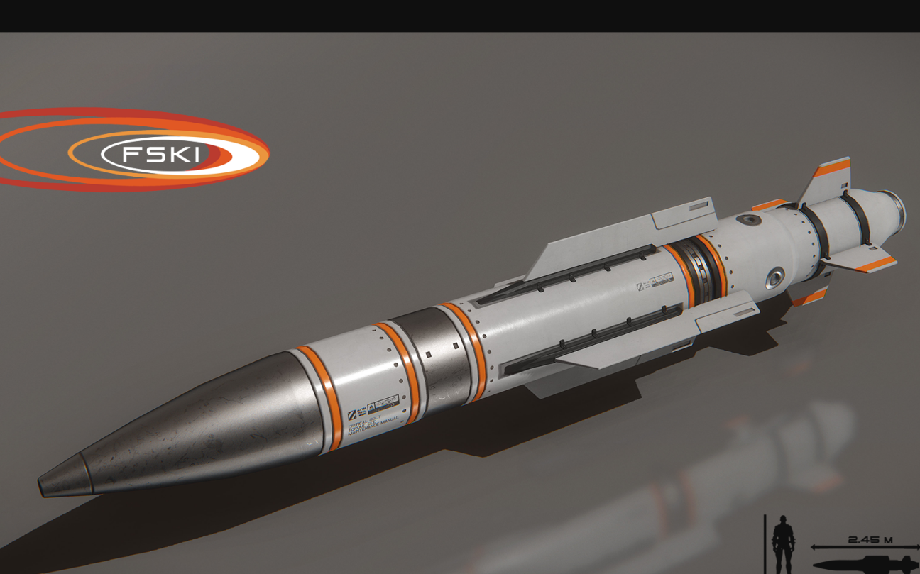 【MAYA】次世代武器!导弹模型制作教程分享!这不比那些XX视频讲的...