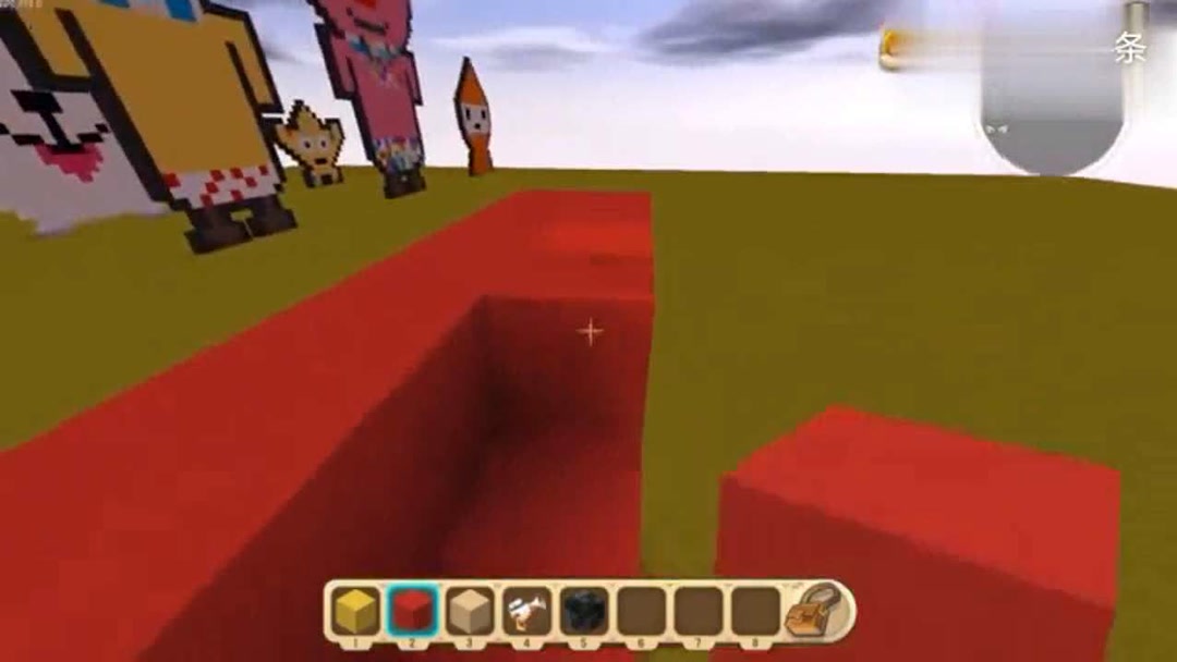 迷你世界_小贤制作-创意面包人模型