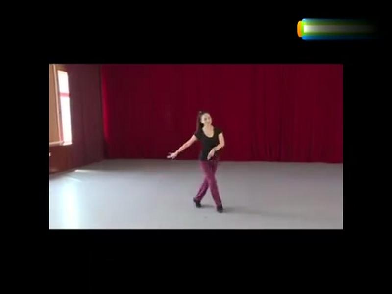 刘雅男示范教学《满族舞蹈》满族舞教学