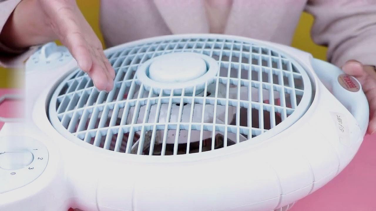 风扇灰尘难清洁?教你一招,只需要这几样东西,就能轻松清理干净