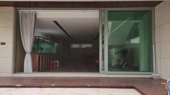 2021年什么都在追求视觉最大化,别墅重型断桥推拉门