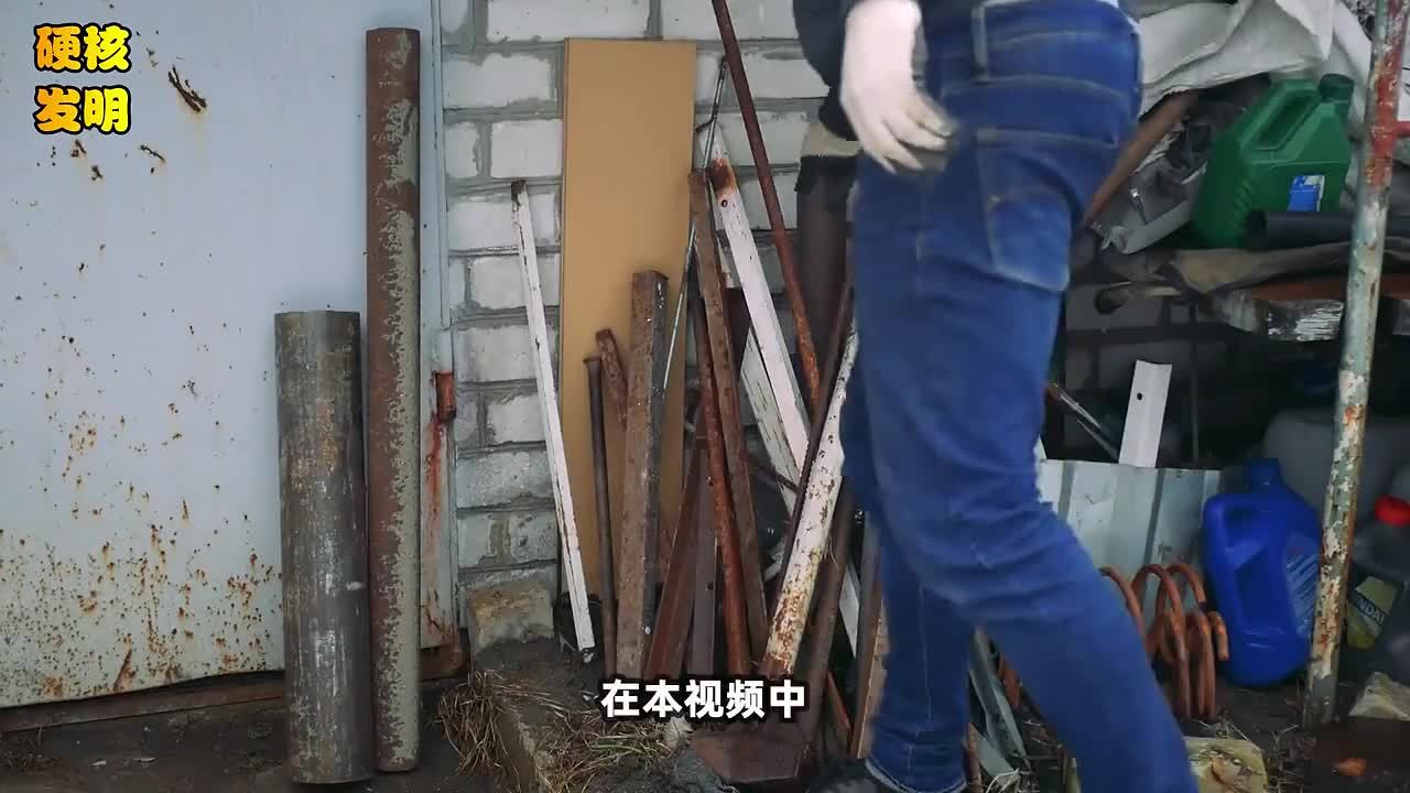 报废的大弹簧别乱扔,套在钢管上还有这作用,脑洞大开的好创意!