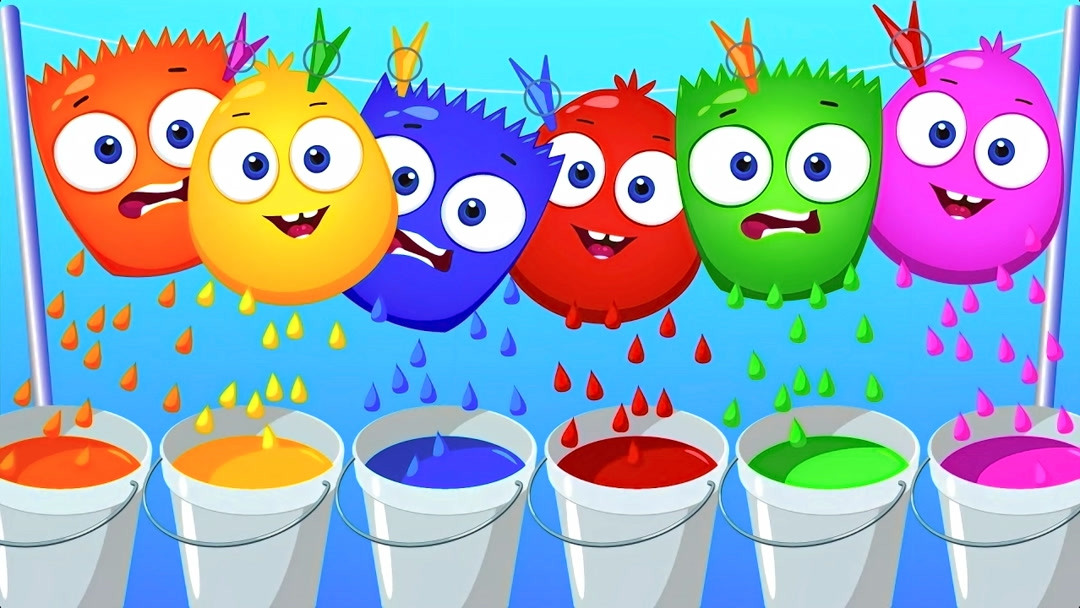 Bob早教动画:跟着Op和Bob学习红色和绿色,红灯停绿灯行!