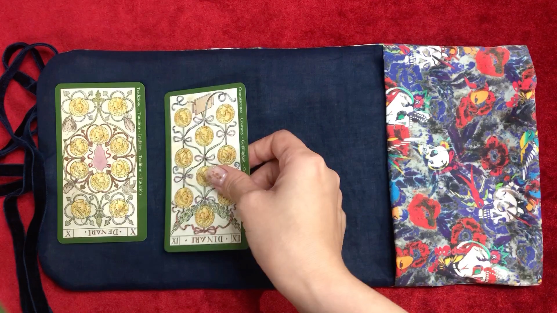 塔罗牌袋/神谕卡牌袋 手作