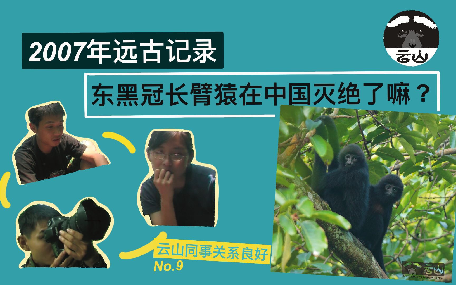 2007年远古记录:东黑冠长臂猿在中国灭绝了嘛?