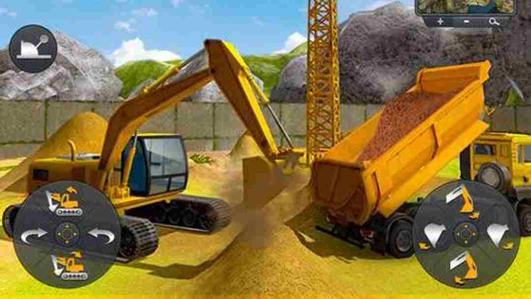 【挖掘机大师】模拟真实挖掘机挖土!游戏