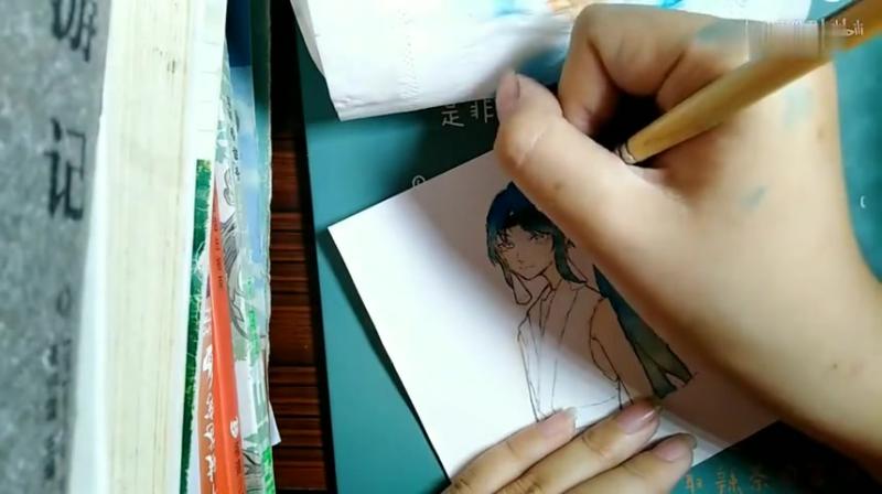 震惊!素描纸也能画水彩!而且还好用?!