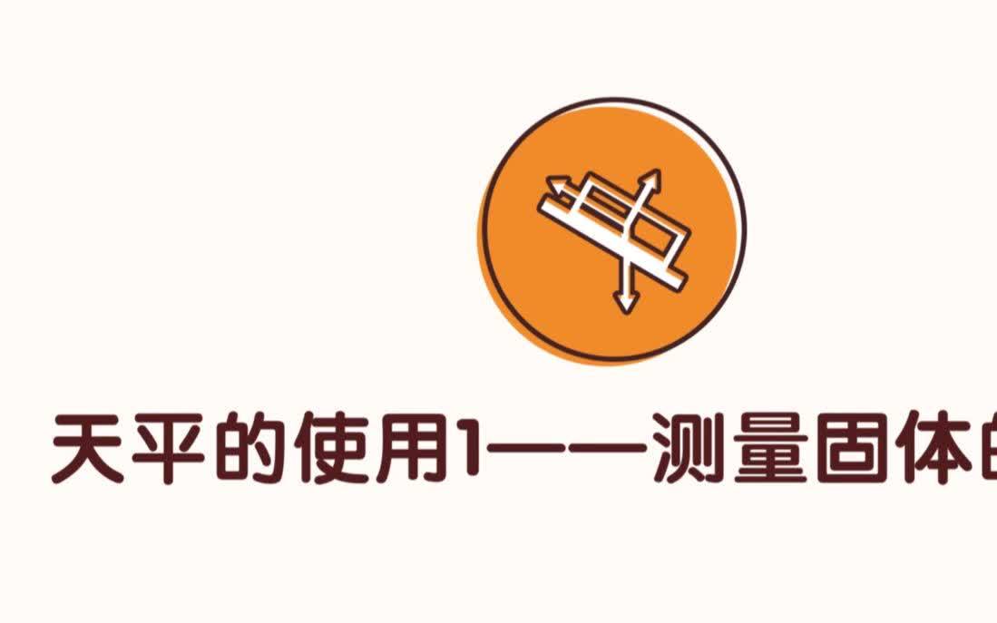 【物理实验】质量与密度-托盘天平测