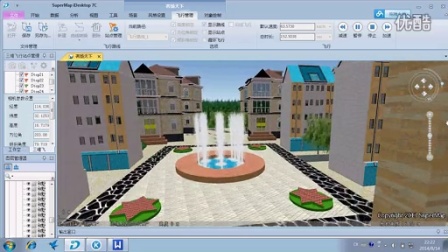 SuperMap第12届GIS大赛-12D-信阳茗扬天下小区三维模型展示