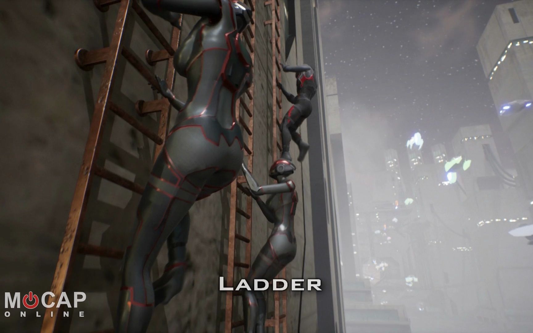 【UE4/5】爬梯子动画 Ladder Pro - Mocap Pack