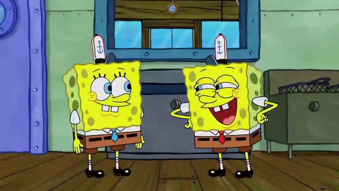 海绵宝宝:突然出现的两个海绵宝宝