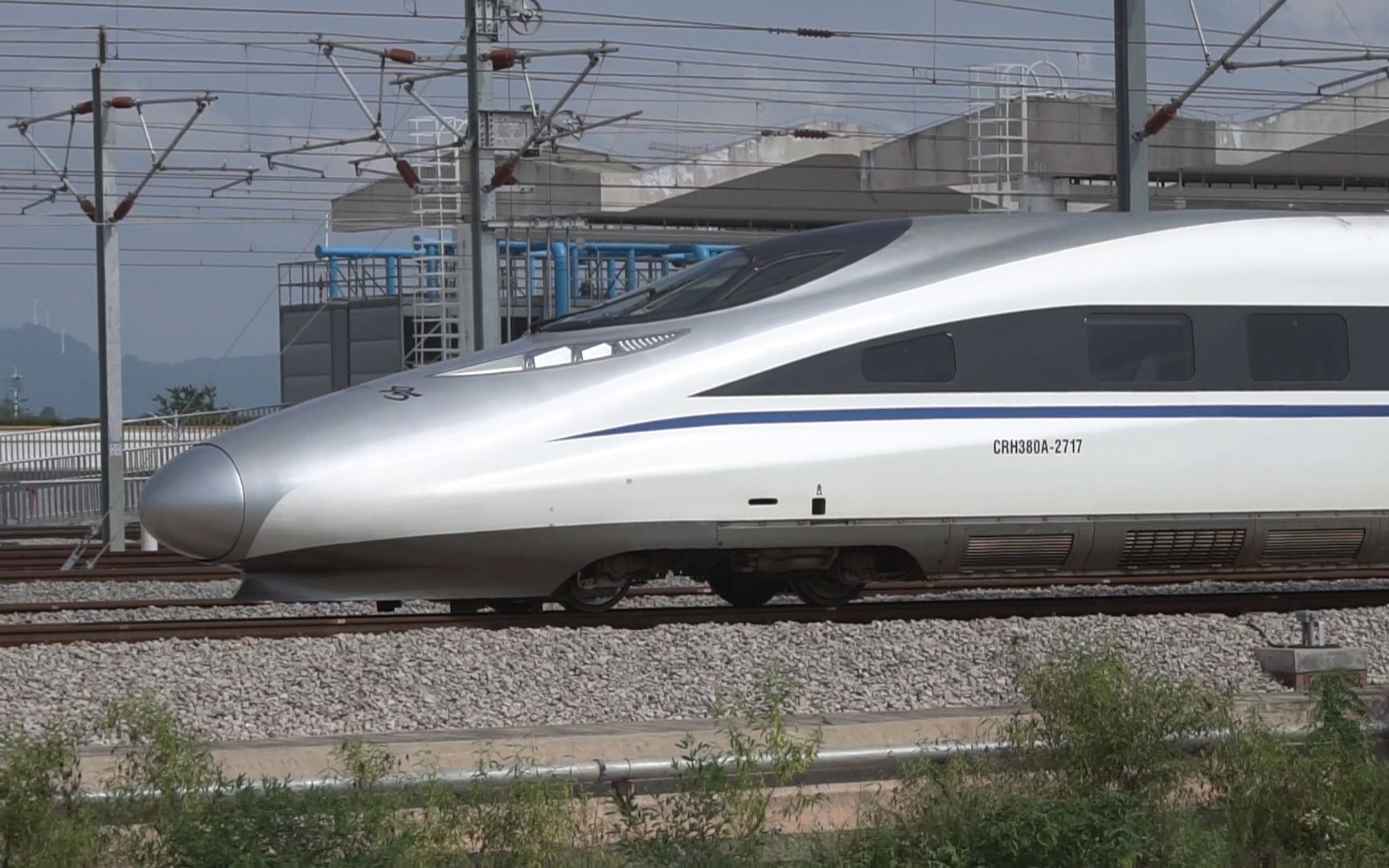 南局CRH380A担当G2734(深圳-南昌)出赣州西站