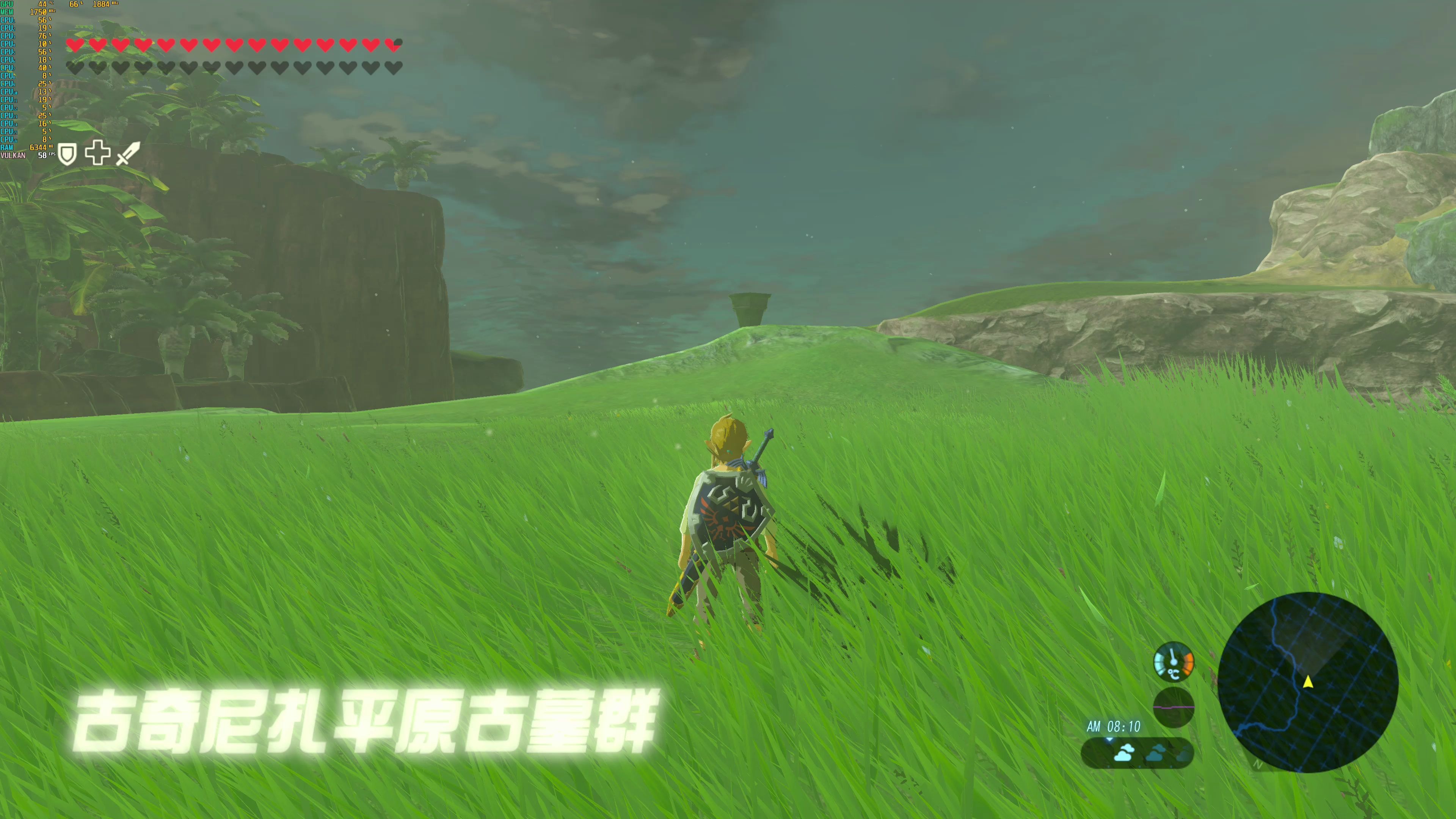 4k 60fps塞尔达荒野之息简单测试