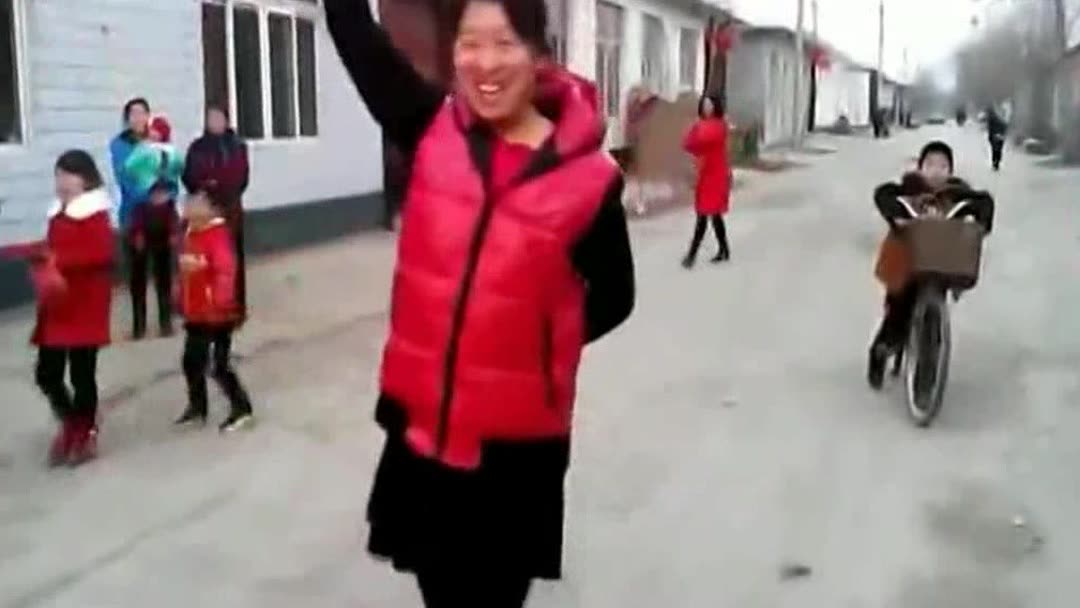 扇子舞教学视频分解动作 韩庙镇东杨村北街扇子舞