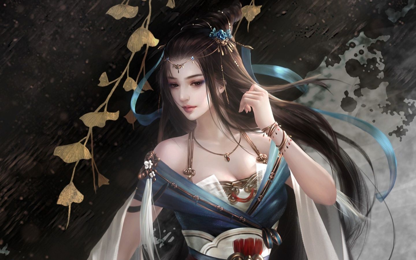 3D人物建模古风小姐姐的正确生成方式学会从此告别纸