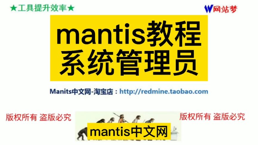 mantis教程 系统管理员