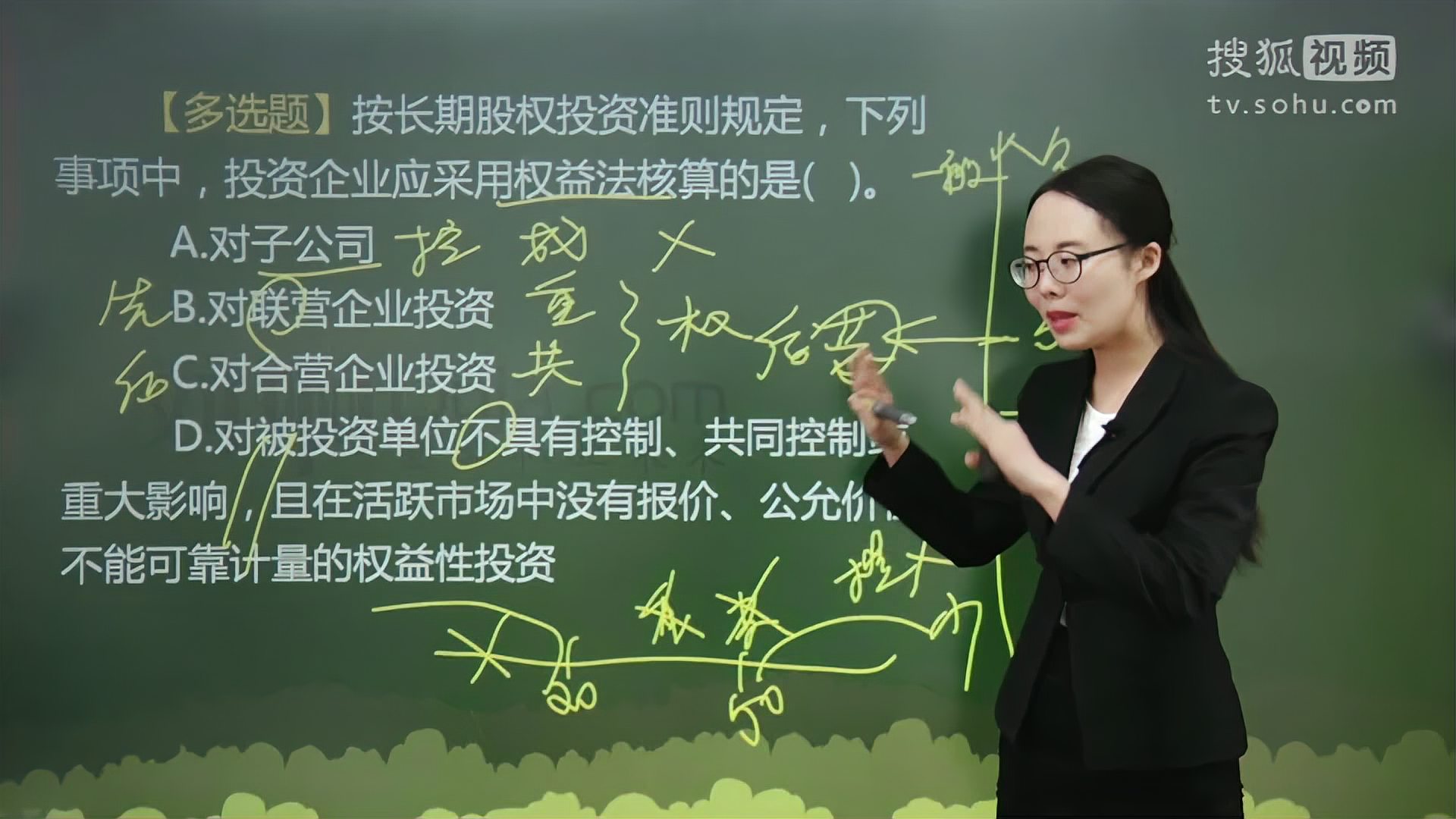27陈焉初级实务第一章第六节第二讲 长期股权投资的核算方法及科目
