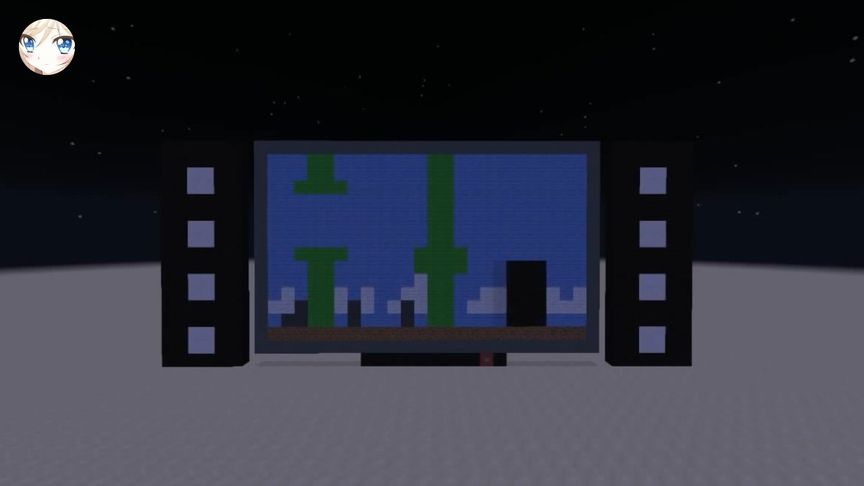 在我的世界里看电视是个什么样的感觉?