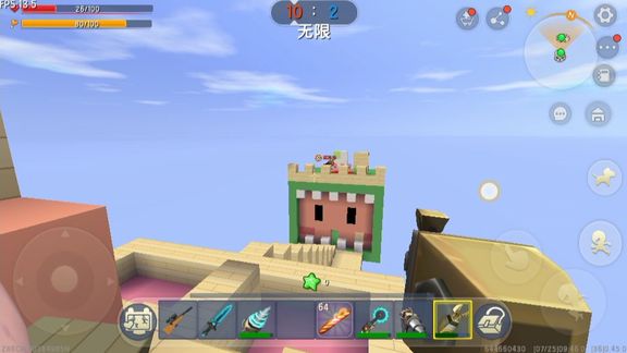 迷你世界:迷斯拉PK兔美美,我和对方和好了