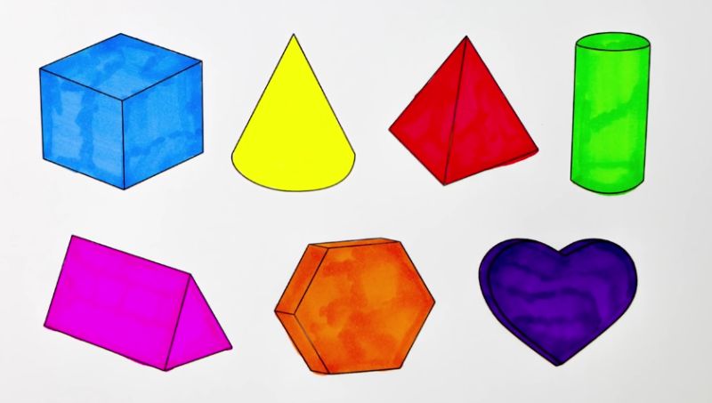 宝宝学形状益智早教简笔画儿歌