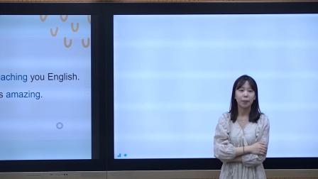 雄县 齐静楠 2018010646 高一 教育 《现在分词做宾补》