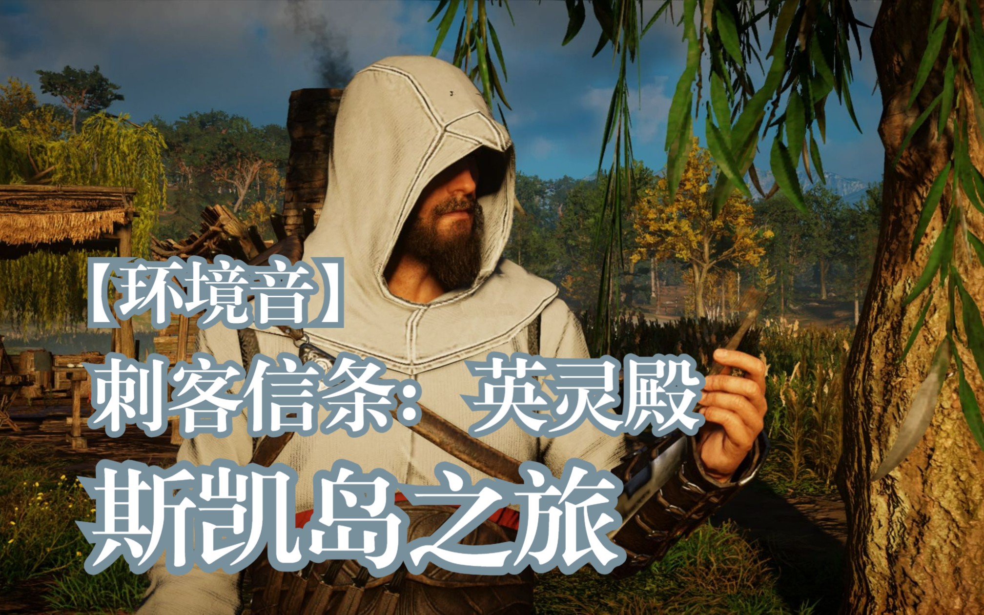 【环境音&白噪音|刺客信条:英灵殿】 夜路:艾沃尔的斯凯岛之旅