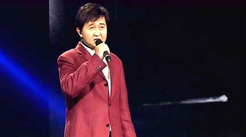 付笛声90年代经典老歌《众人划桨开大船》现场版