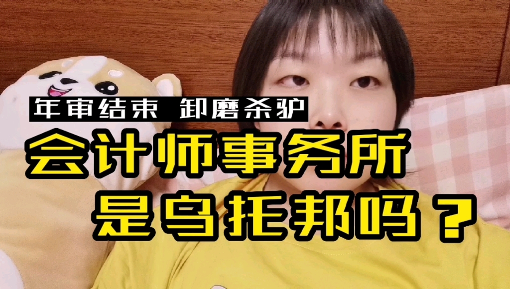 年审后卸磨杀驴!会计师事务所是乌托邦吗?
