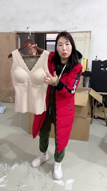 收到这款石墨烯自发热保暖背心的你们说质量好不好,家人们从此以后...