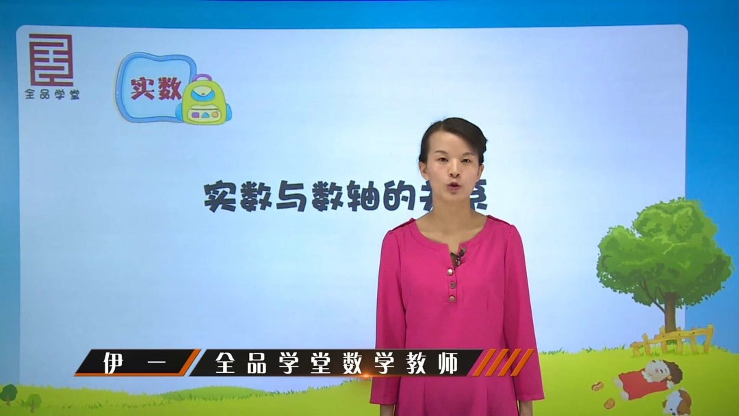 实数与数轴的关系