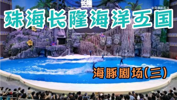 珠海长隆海洋王国 这样精彩的海豚表演,你看过吗?结局精彩