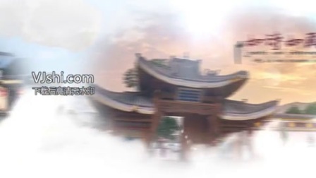 大气中国风水墨片头AE模版