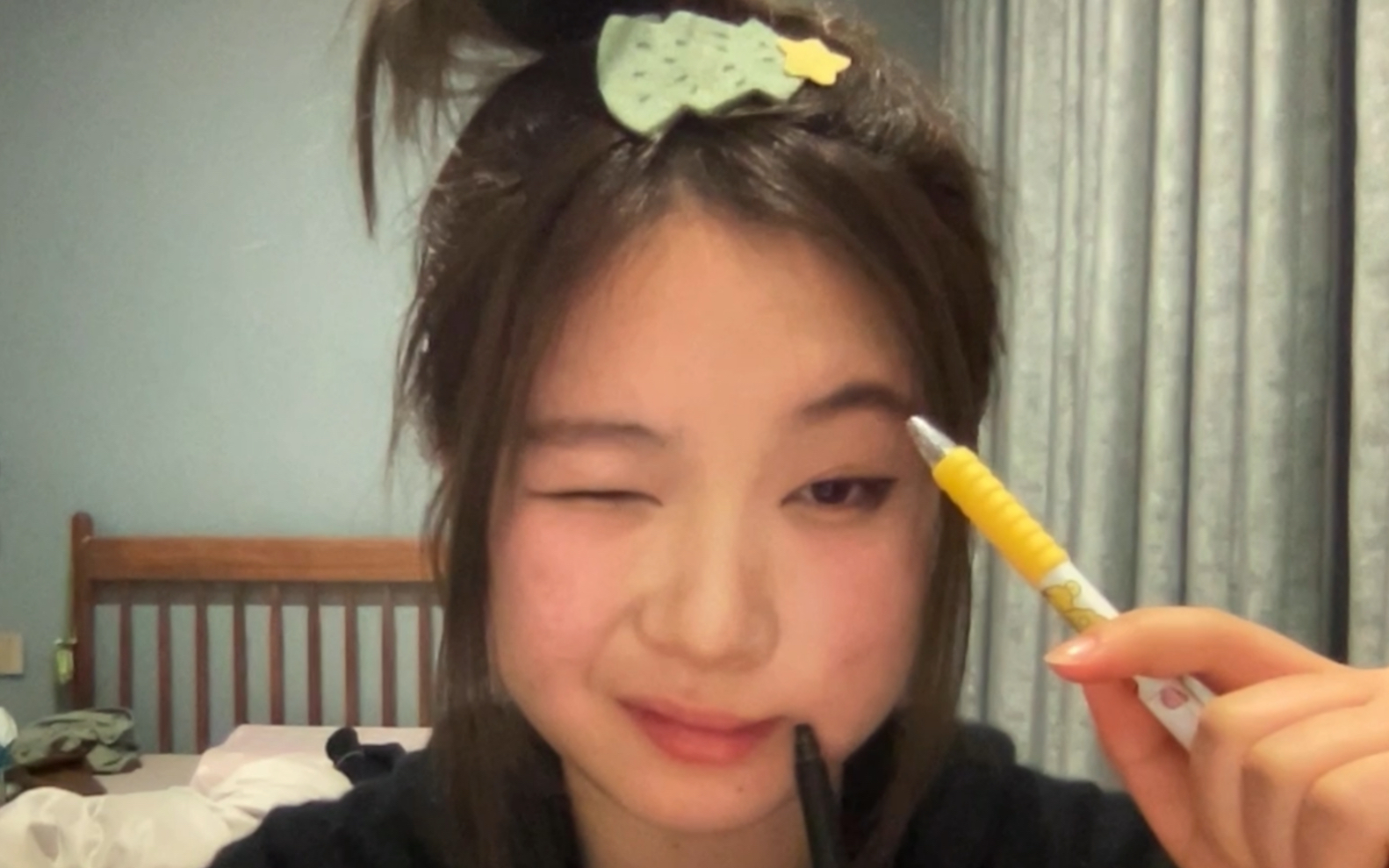 脸部杂技之wink眨眼