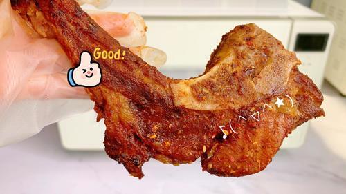 微波炉烤排骨太美味了,16分钟就能吃,懒人做法太简单了