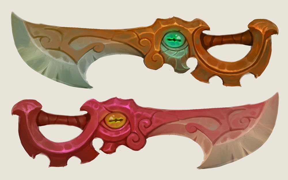 【c4d建模】今天教你如何从零开始通过C4d建模一款屠龙宝刀!新手看...