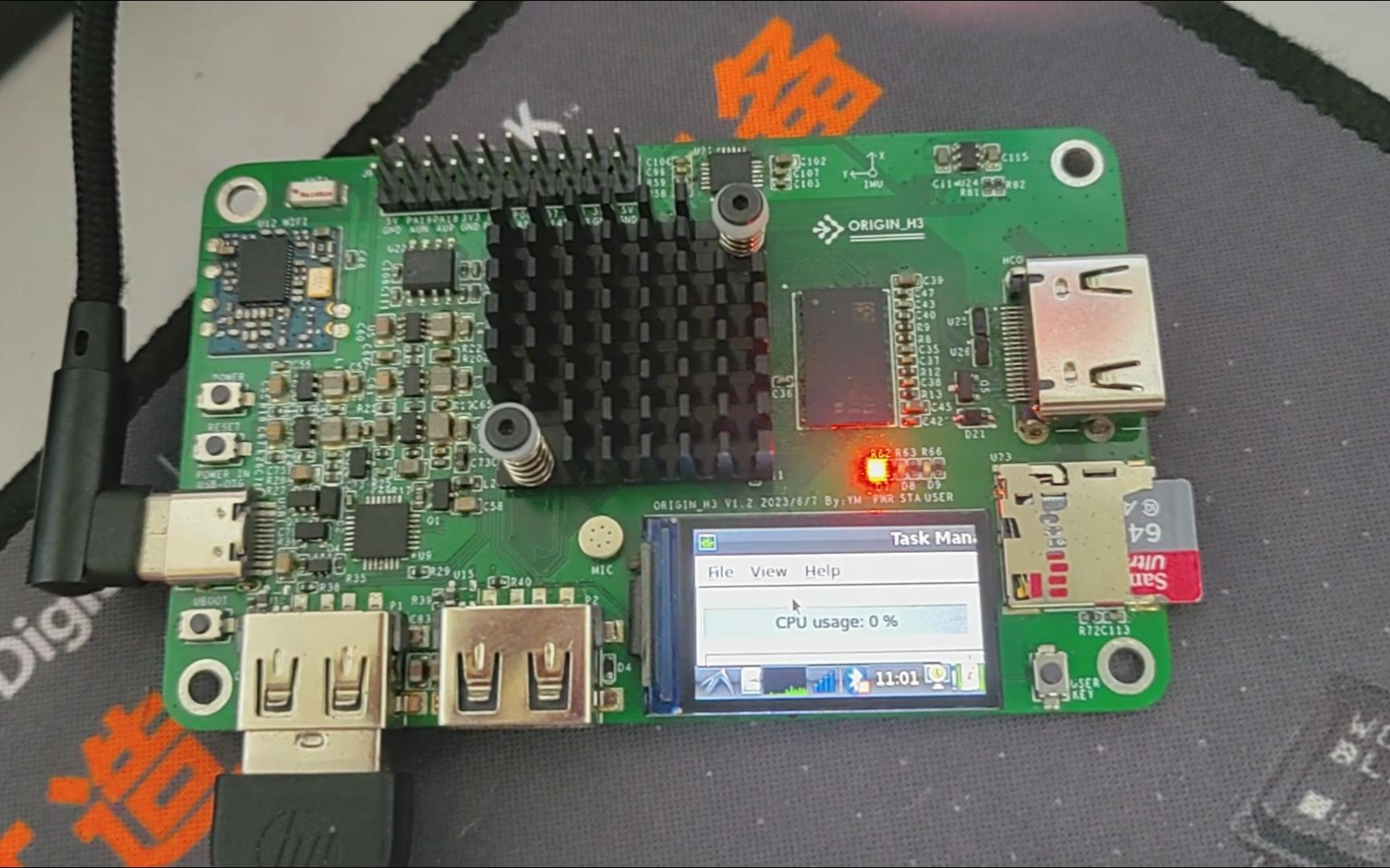 自制Linux开发板Origin派运行GUI,全志H3