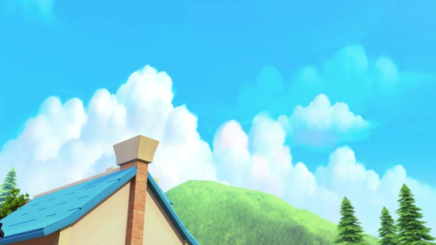 忠心耿耿的小胖,宁愿被蜜蜂扎也追随老板#冒险小狗帮 #动画片